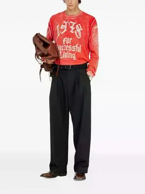 DIESEL® K-lauti-a Knitwear - Red