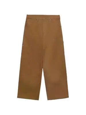 Comme Des Garçons Straight-leg Trousers - Brown