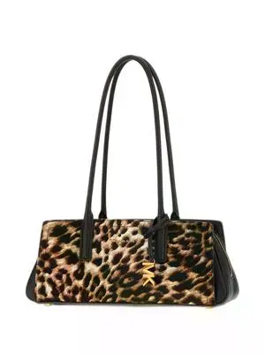 Michael Kors Laila Small Leopard-print Calf Hair Shoulder Bag - Neutrals