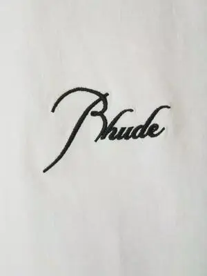 Rhude Raglan-sleeve Logo-print T-shirt