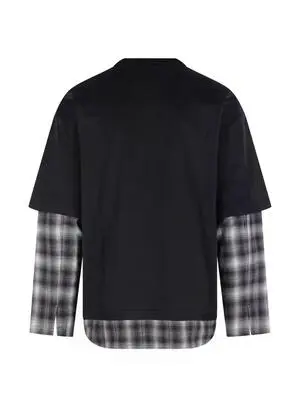 Comme Des Garçons Check-pattern Layered Shirt
