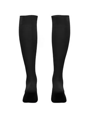 Wolford Orchid 50 Knee-high Socks - Black
