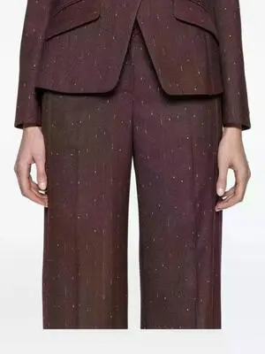NISSA High-waisted Pants - Red