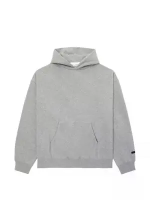 ESSENTIALS Logo-print Hoodie - Grey