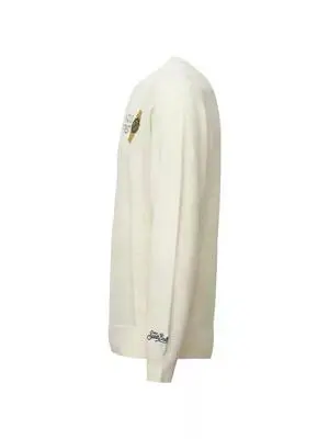 MC2 SAINT BARTH Embroidered Heron Sweater