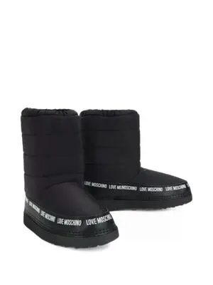 Moschino Logo-embellishment Boots