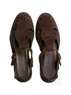 Hereu Pesca Suede Fisherman Sandals