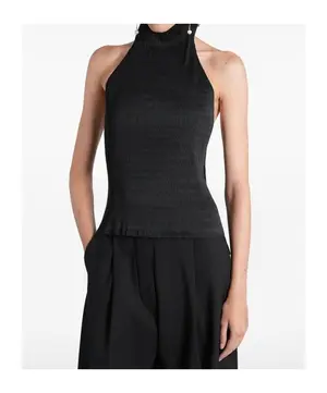 Magda Butrym Open-back Textured Top