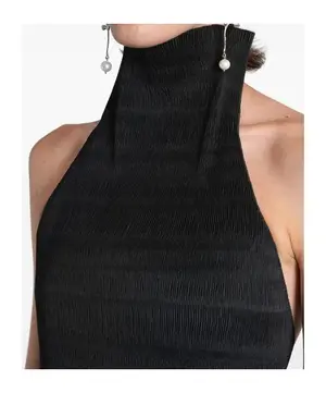 Magda Butrym Open-back Textured Top