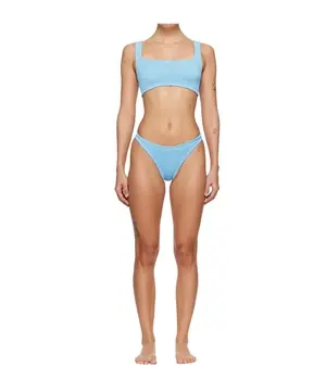 Hunza G Xandra Bikini Set Sky Blue