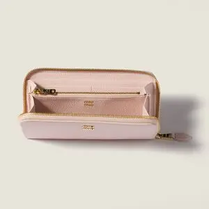 Miu Miu Large Leather Wallet