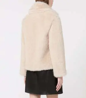 Max Mara Faux Fur Short Coat