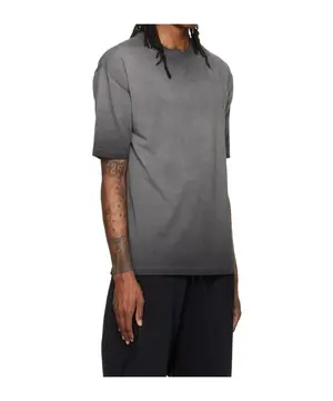 THOM KROM Cold-dye Crew-neck T-shirt