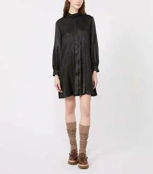 Max Mara High-neck Mini Dress