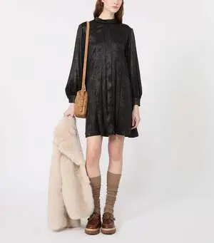 Max Mara High-neck Mini Dress