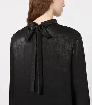Max Mara High-neck Mini Dress