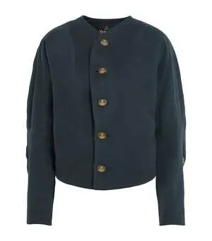 VIVIENNE WESTWOOD Wool-cashmere Rounded Jacket