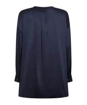 Giorgio Armani Long-sleeved Satin Blouse
