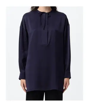 Giorgio Armani Long-sleeved Satin Blouse