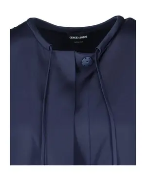 Giorgio Armani Long-sleeved Satin Blouse