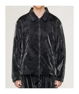 Y3 Marble-print Buckle-detail Jacket
