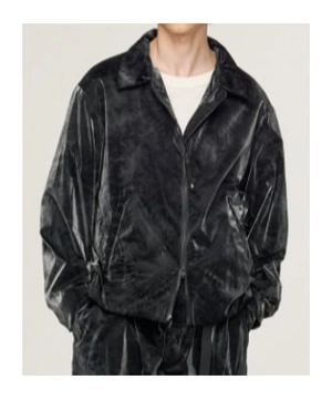 Y3 Marble-print Buckle-detail Jacket
