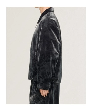 Y3 Marble-print Buckle-detail Jacket