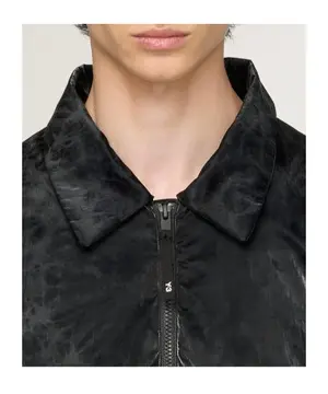 Y3 Marble-print Buckle-detail Jacket