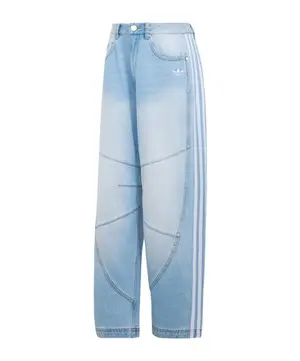 ADIDAS ORIGINALS Wide-leg Stripe Jeans