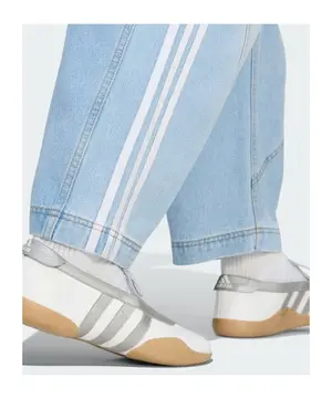 ADIDAS ORIGINALS Wide-leg Stripe Jeans