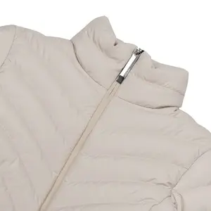 Moncler Grange Diagonal-quilted Short Down Jacket