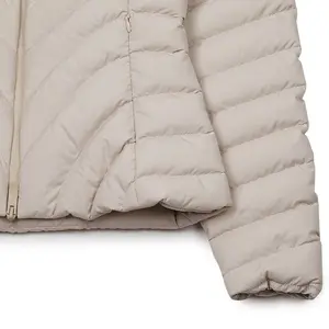 Moncler Grange Diagonal-quilted Short Down Jacket