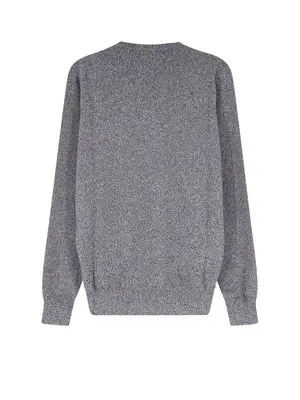 Brunello Cucinelli V-neck Ribbed Knitted Jumper