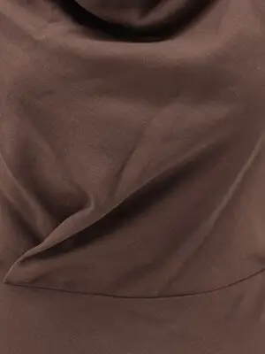 Brunello Cucinelli Cowl-neck Flared Dress