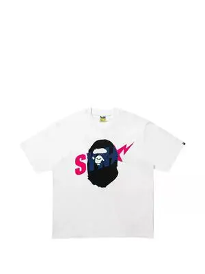 A BATHING APE X Spotify Central Cee Ape Head T-shirt - White