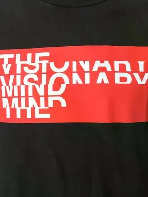 Neil Barrett Slogan-print Distressed T-shirt