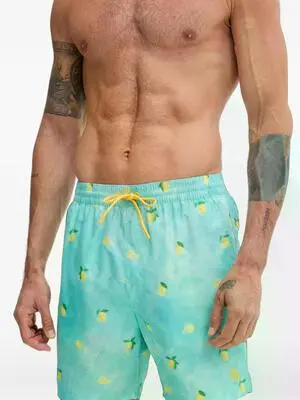 Guess Printed Swim Trunks