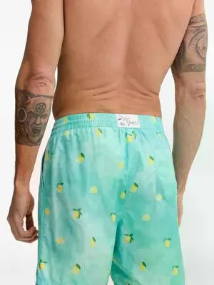 Guess Printed Swim Trunks