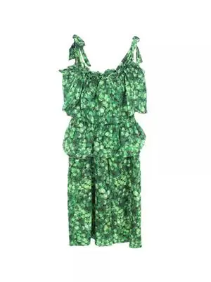 Dolce & Gabbana 2010s Clover-print Top And Trousers Set