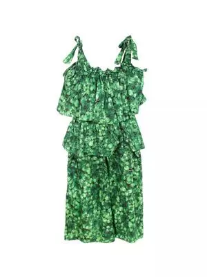 Dolce & Gabbana 2010s Clover-print Top And Trousers Set