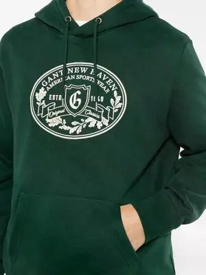 Gant Graphic-embroidered Hoodie