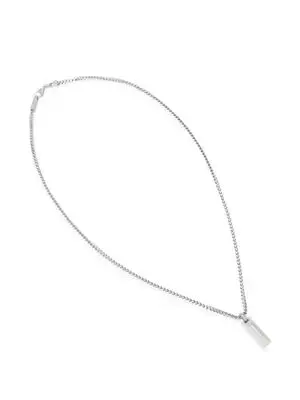 Guess Geometric-pendant Necklace - Silver