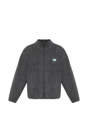 American Vintage Logo-patch Zip-up Jacket