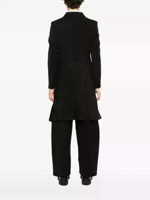 Comme Des Garçons Pleated Skirt Trench Jacket