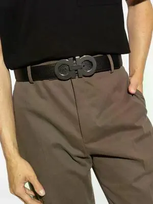 FERRAGAMO Gancini-buckle Double-sided Belt