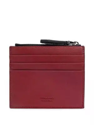 FERRAGAMO Gancini Leather Wallet Card-holder And Keyring Set
