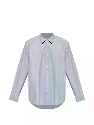 Studio Nicholson View Vertical-stripe Shirt - Blue