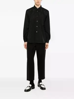 Comme Des Garçons Chest-pocket Shirt - Black