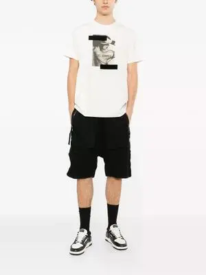 LES HOMMES Graphic-print T-shirt
