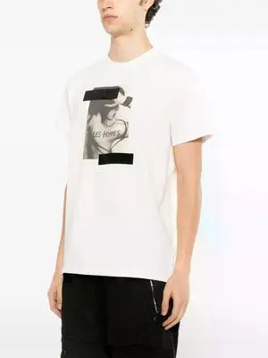 LES HOMMES Graphic-print T-shirt